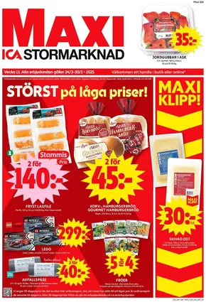 ICA Maxi i Älmhult | Erbjudanden & Reklamblad mars | Tiendeo