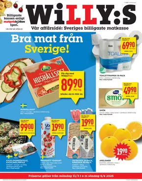 Willys i Sollentuna | Erbjudanden & Reklamblad april | Tiendeo